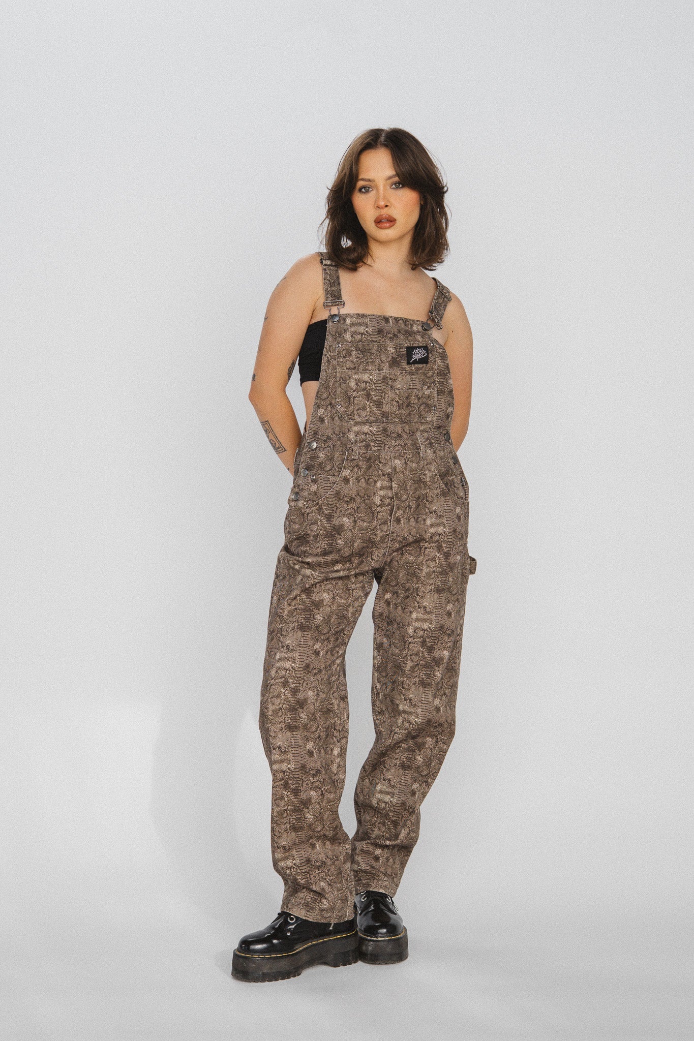 Hell Babes Women’s Overalls | Statement Moto Workwear