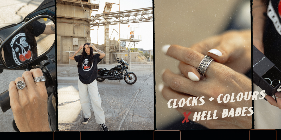 Hell Babes / Clocks + Colours Collab